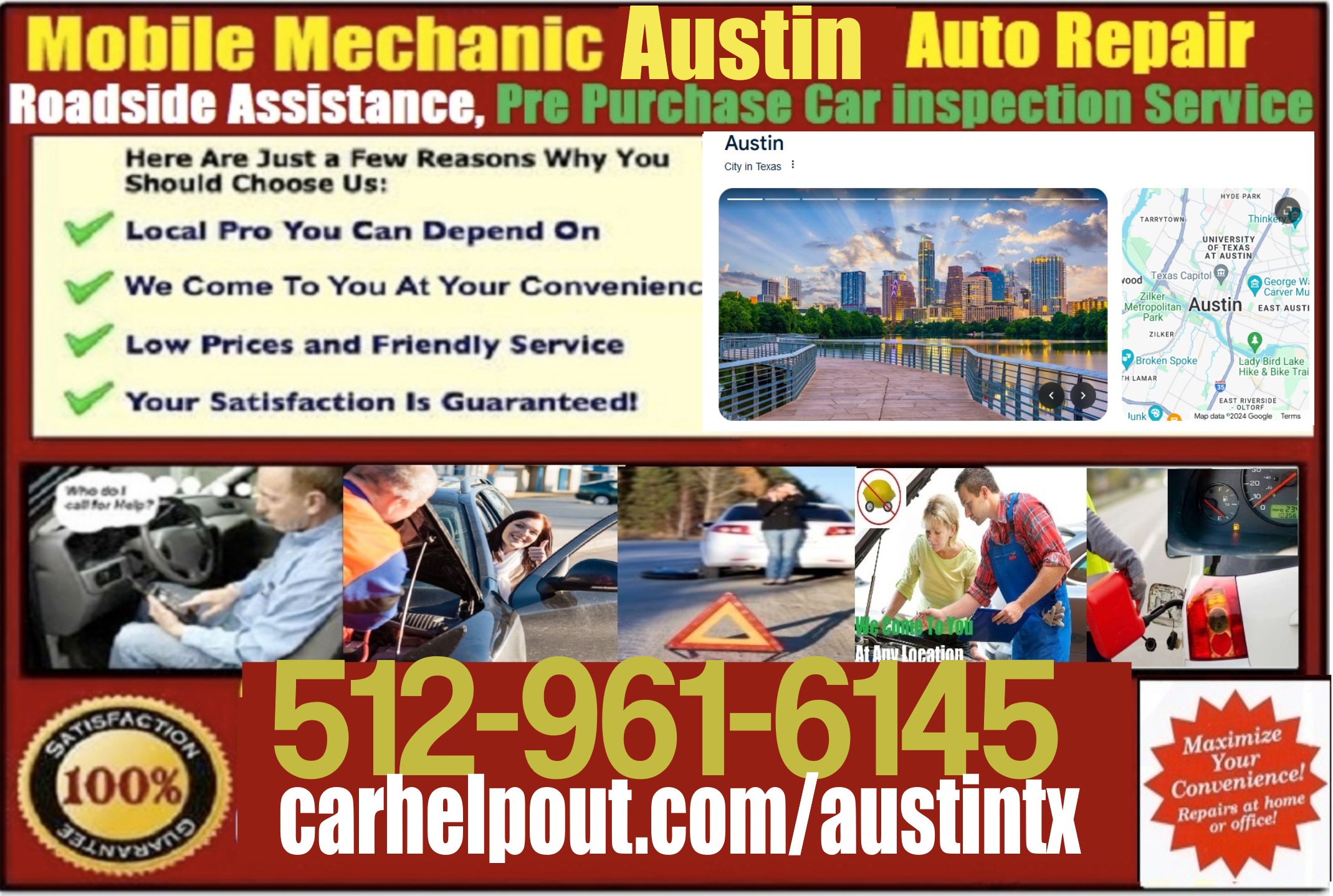 Mobile Mechanic Austin, TX Auto Car Repair Service Shop | Roadside ...